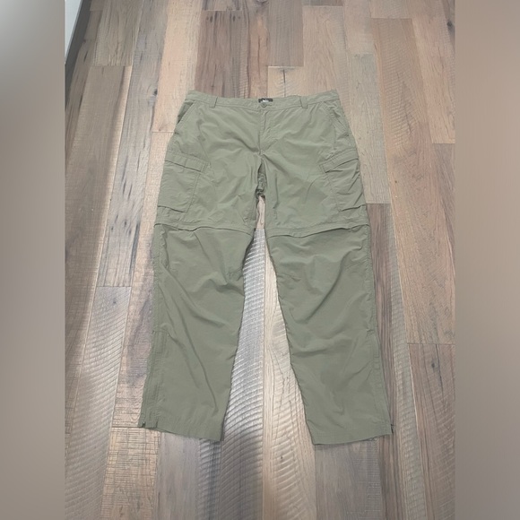 REI | Pants | Rei Coop Sahara Pants Mens 44x34 Khaki Convertible Zip ...